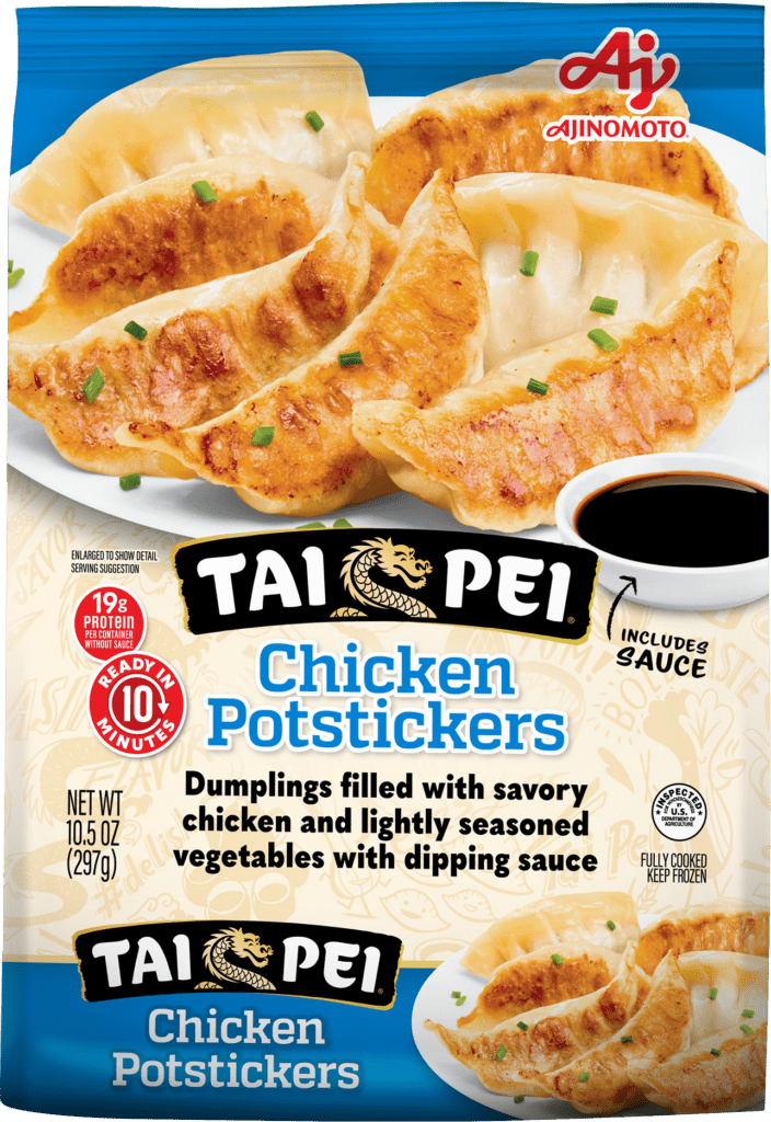 Chicken Potstickers with Sauce, 10.5oz - Tai Pei
